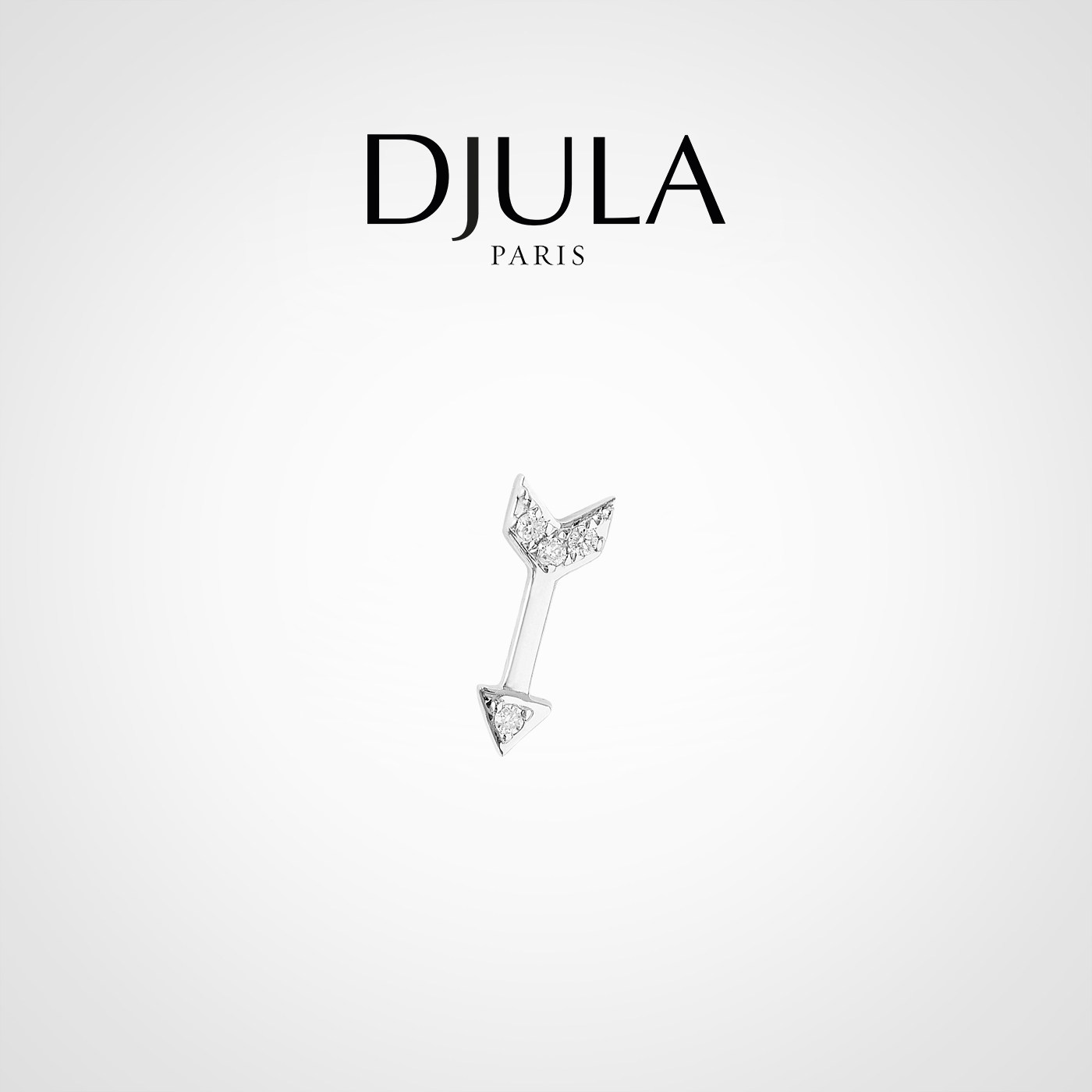 【618礼物】DJULA节日礼物茱蕊华丽摇滚金镶钻玫瑰金耳钉耳骨钉_虎窝淘