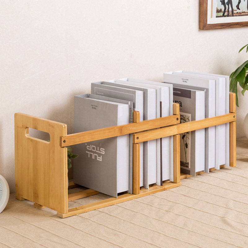 艾品简易桌上书架置物架学生小型办公桌面小书架宿舍书桌收纳架子_虎窝淘