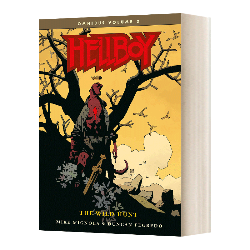 英文原版 Hellboy Omnibus Volume 3 The Wild Hunt地狱男爵3盗猎 Hellboy Omnibus the ...