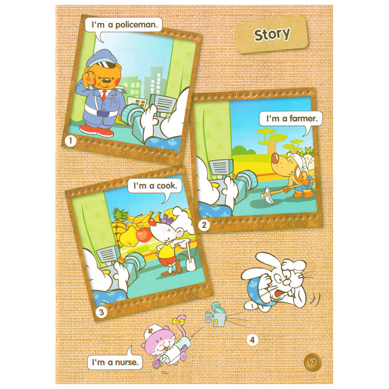 Hello Teddy洪恩幼儿英语.6大班下册有声读物点读版附学习卡可点读洪恩幼小衔接英语3-6岁英语启蒙早教_虎窝淘