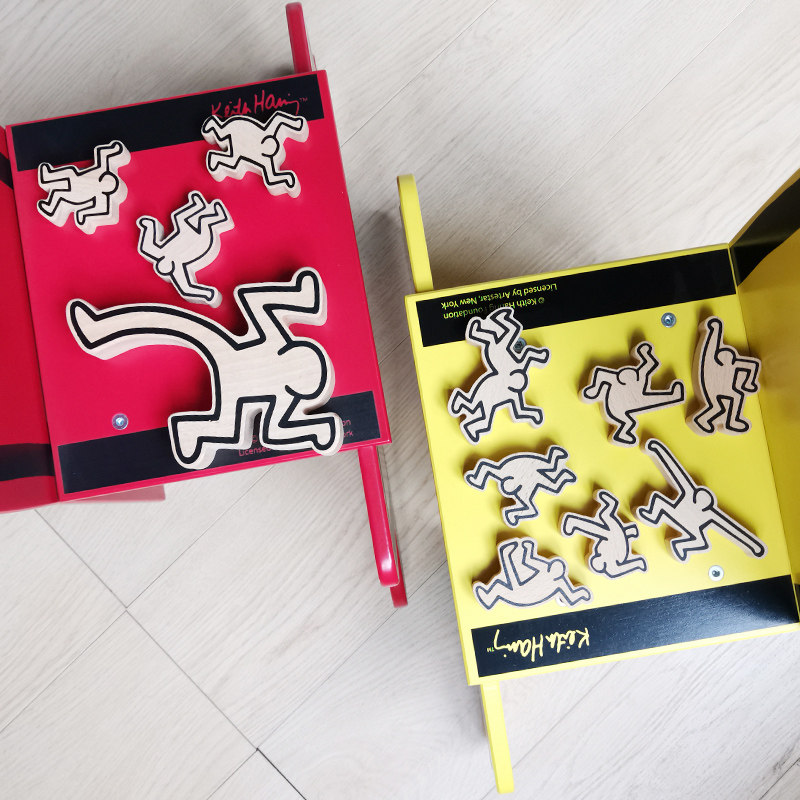 法国VILAC X KEITH HARING「凯斯·哈林」联名叠叠乐_虎窝淘