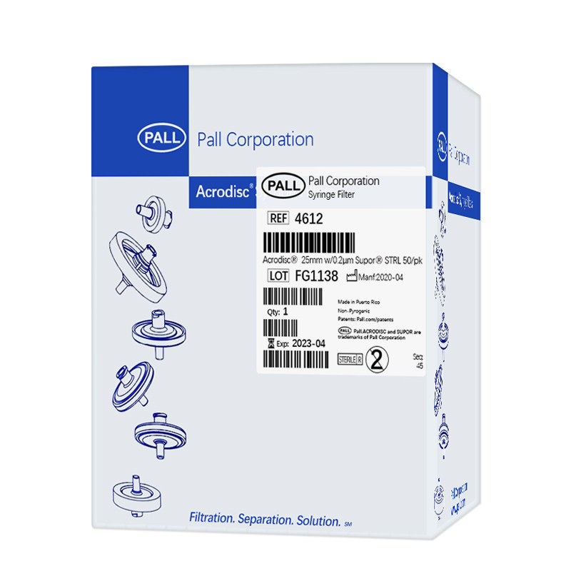 颇尔PALL灭菌滤器针头过滤器亲水Supor聚醚砜PES膜PN4612/PN4614 25mm 0.2/0.45um_虎窝淘