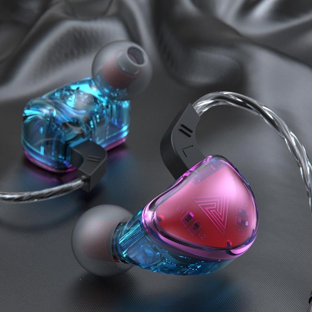 Professional Earphones Wired In Ear HiFi Heavy Bass Earphon_虎窝淘