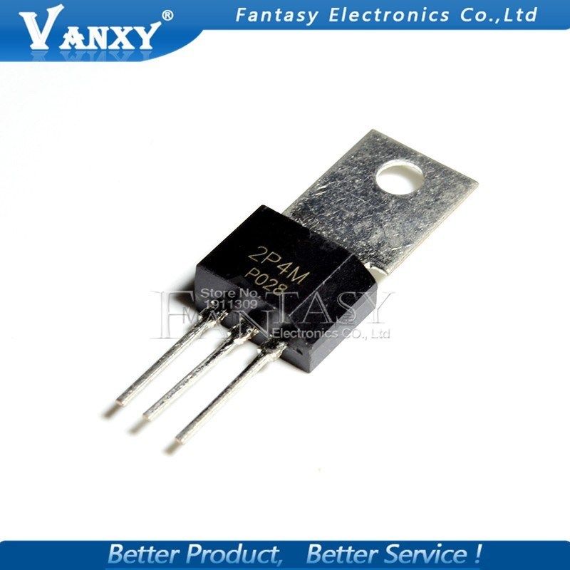 10PCS 2P4M TO-202 TO202 way SCR thyristors 2A 500V new and o_虎窝淘