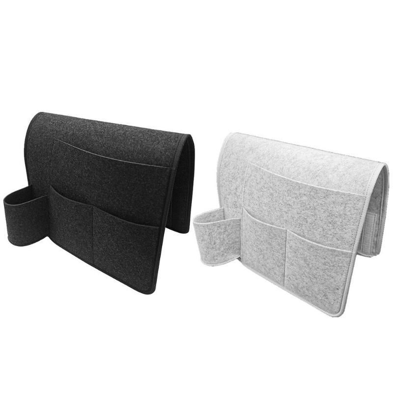 Felt Bed Sofa Pocket Bedside Storage Organizer Phone Hangin_虎窝淘