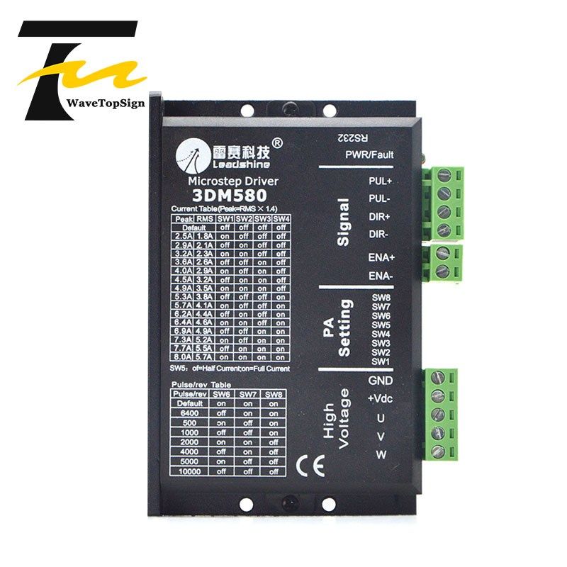 Leadshine 3Phase Stepper Motor Driver 3DM580 3DM580S 3ND583_虎窝淘