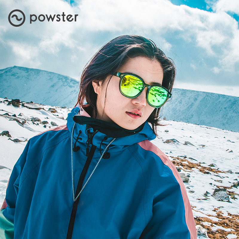 Powster宝仕拓防紫外线太阳眼镜男女款ins防晒墨镜2022夏季新款_虎窝淘