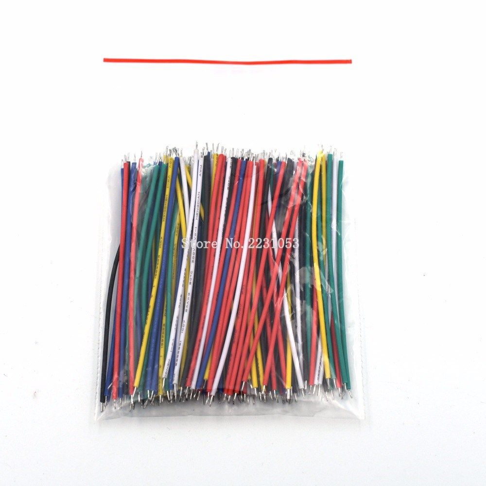 120PCS L1007 24AWG Breadboard Jumper Cable Wires Kit 8cm Fly_虎窝淘