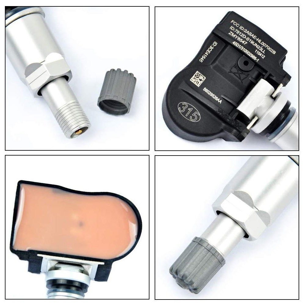 4-Pieces Tire Pressure Sensor 56029526AA 315MHZ TPMS for Jee_虎窝淘