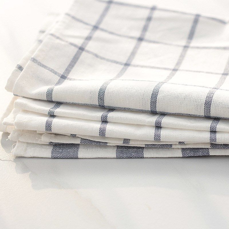 3pcs 46*65cm yarn dyed tea towel cotton kitchen cloth f_虎窝淘