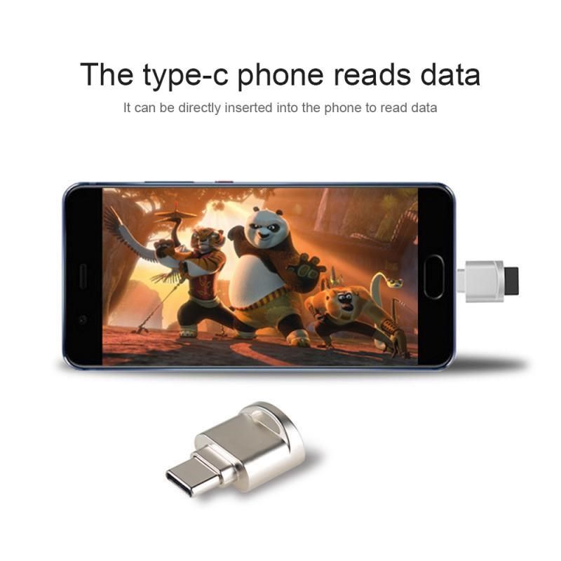 Newest Portable USB Type C Card Reader USB C TF Micro SD OT_虎窝淘
