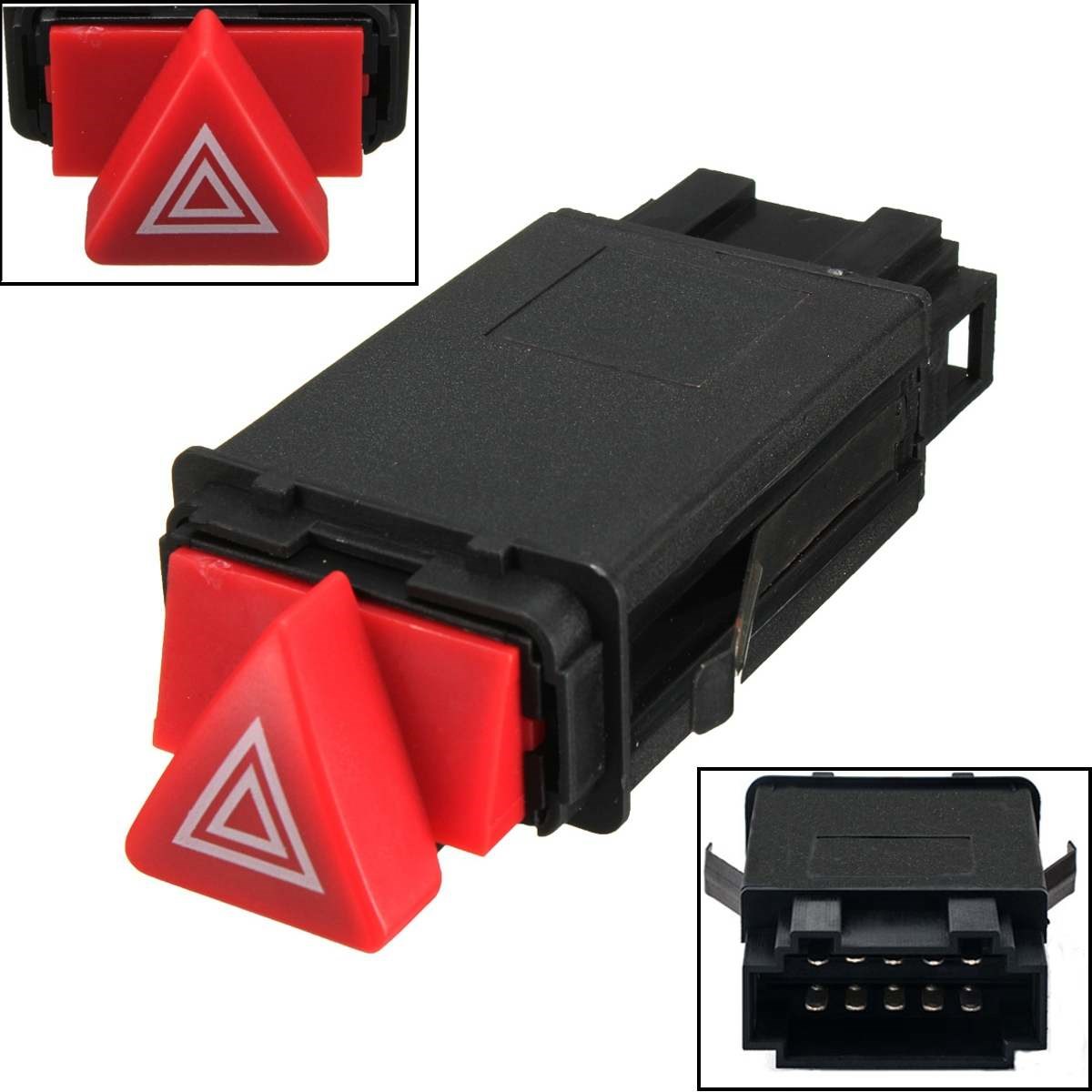 Hazard Warning Indicator Light Switch Red Button 4B0941509D_虎窝淘