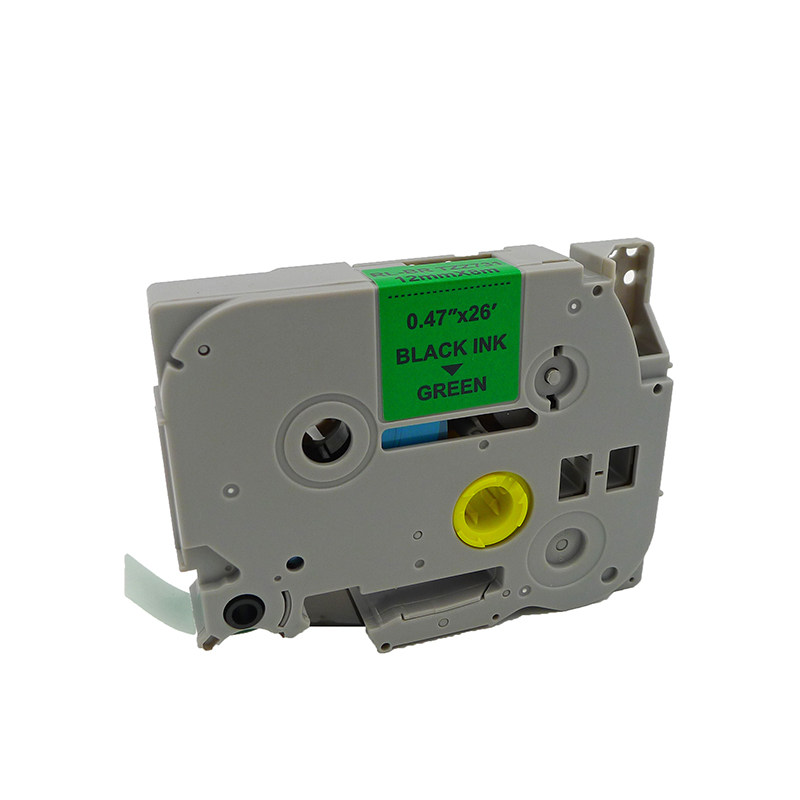 扬帆耐立(YFHC) TZ-Z731标签色带绿底黑字适用于兄弟热转印标签机_虎窝淘