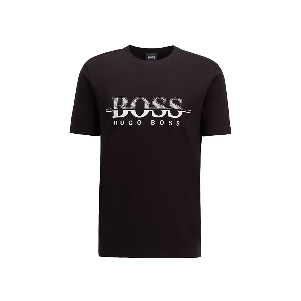 香港直邮HUGO BOSS男士黑色T恤 TEE6-50419921-001男T恤潮流_虎窝淘