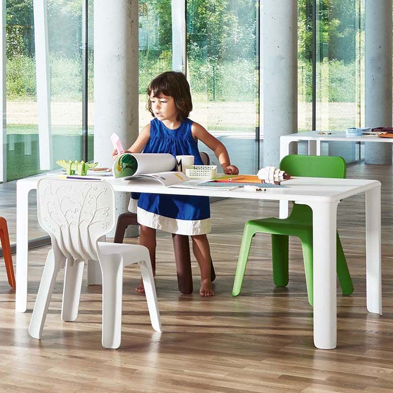 意大利Magis旗舰店儿童桌 Linus设计桌子学习桌 MeToo现货_虎窝淘