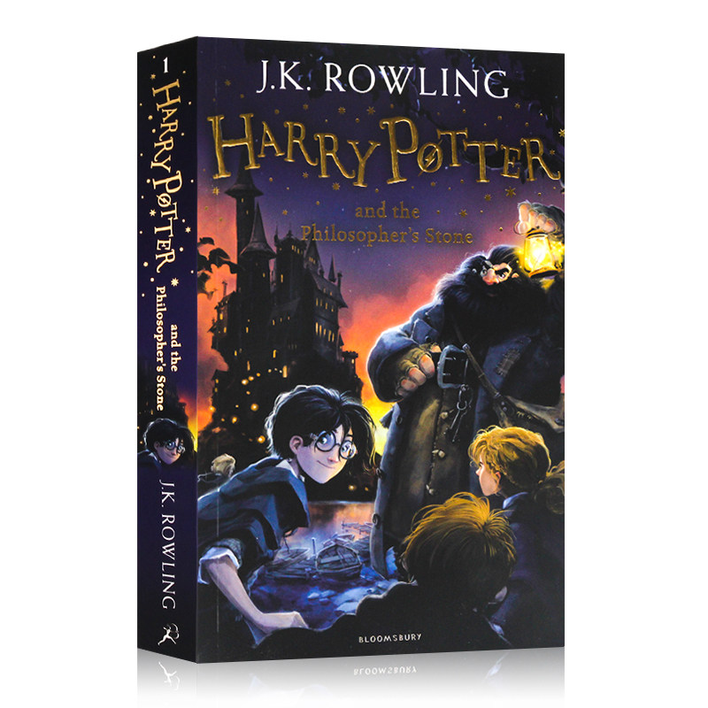哈利波特英语原版 Harry Potter 1-7盒装平装书全套英文原版 harrypotter英文版哈利波特英国版进口儿童英文科幻小说JK ...