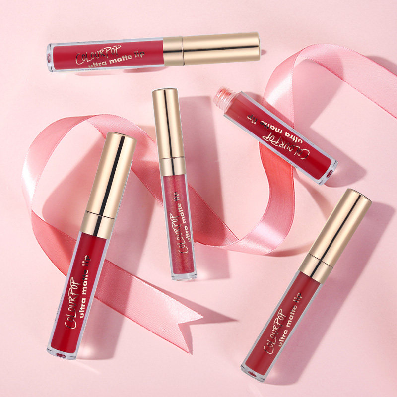 colourpop哑光唇釉卡拉泡泡口红arriba小辣椒雾面丝绒维他命_虎窝淘