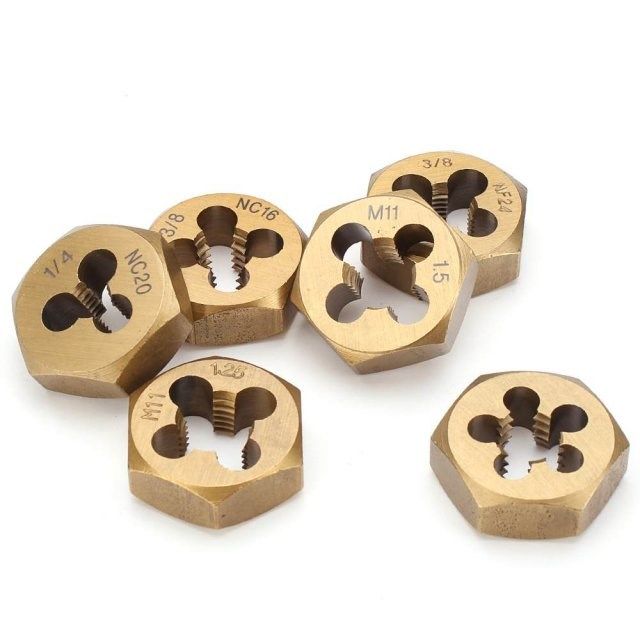 86Pcs Tungstem Steel Plating Titanium Metric Thread SAE Tap_虎窝淘