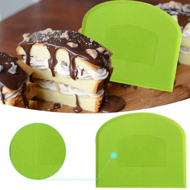 PP Plastic Cream Butter Cake Spatula Decorating Baking Scrap_虎窝淘