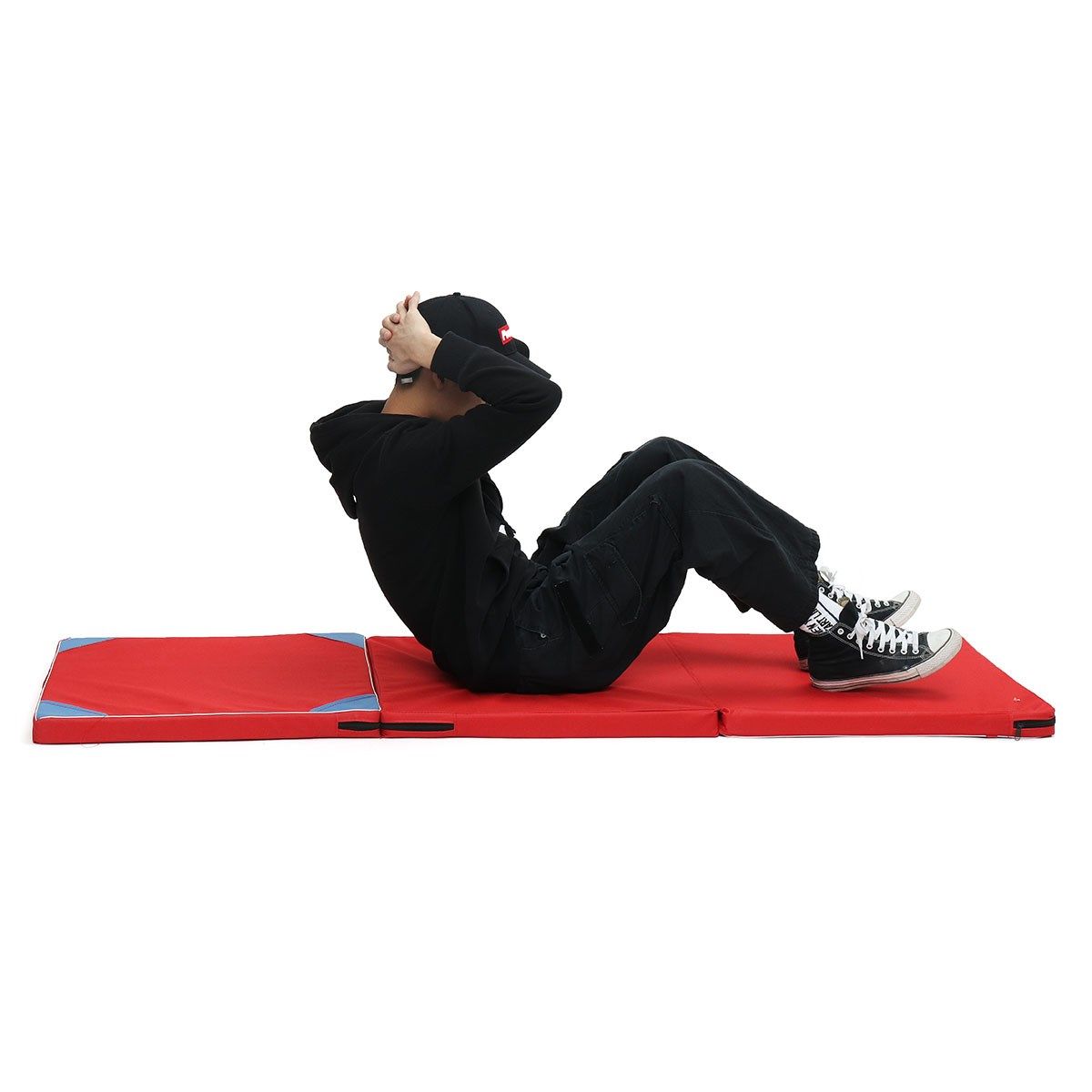 Yoga Mat Non Slip Folding Gym Gymnastics Mat Dance Exercise_虎窝淘