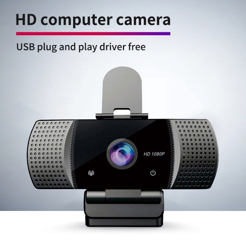 New Webcam 1080P Full HD 4K 30FPS Wide Angle USB Web Cam Wit_虎窝淘