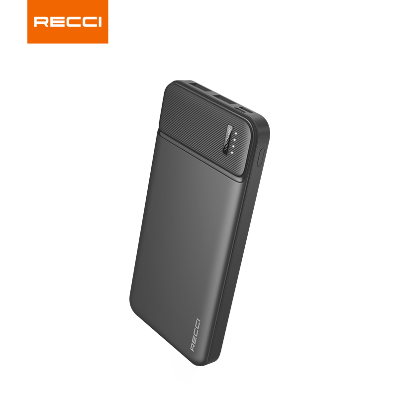 Recci超薄充电宝双口10000毫安大容量小巧迷你便携式户外移动电源适用华为mate苹果小米三星vivo手机通用_虎窝淘