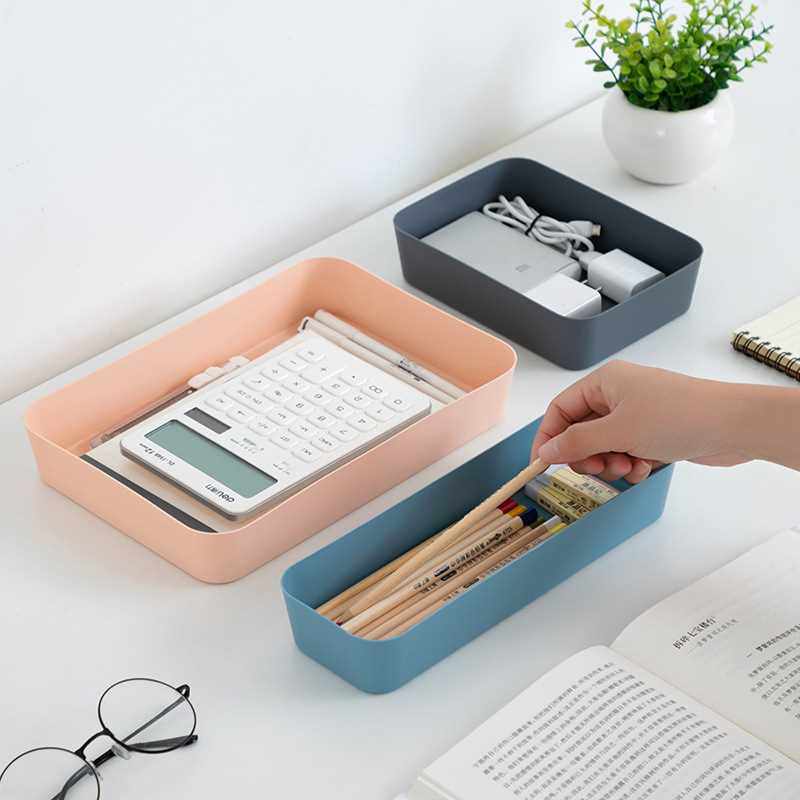 Sundries Storage Box Home Office Desktop Container Boxes Kit_虎窝淘