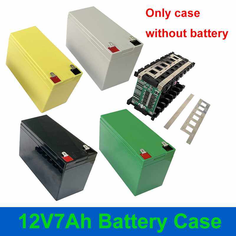 12V7Ah Battery Case 18650 Holder 3S25A BMS for DIY 12.8V 12V_虎窝淘