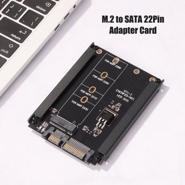 M.2 SATA Adapter Raiser M.2 SSD to SATA Adapter NGFF to SATA_虎窝淘