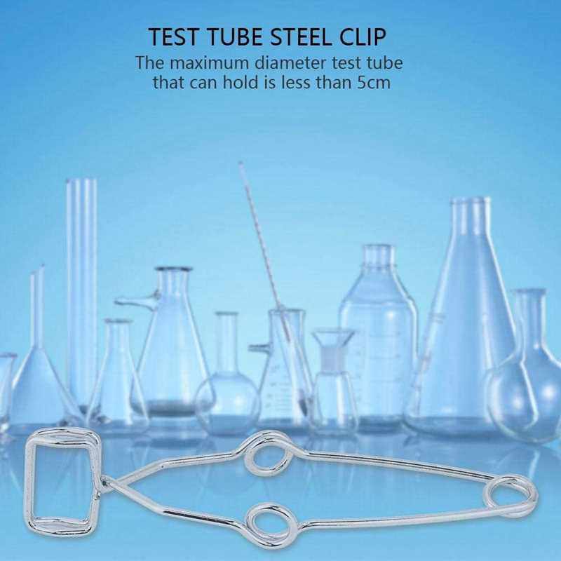 Test Tube Clamp 5 PCS Laboratory Test Tube Steel Clip Tool G_虎窝淘