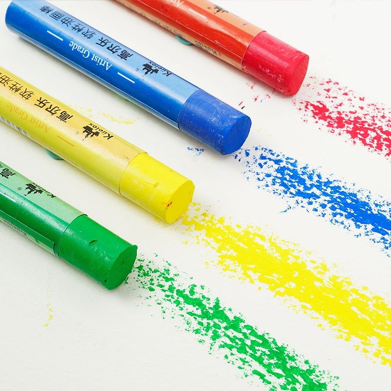 Kuelox Oil Pastels 24/36 Colors Soft Intense Pastel Oily Cr_虎窝淘