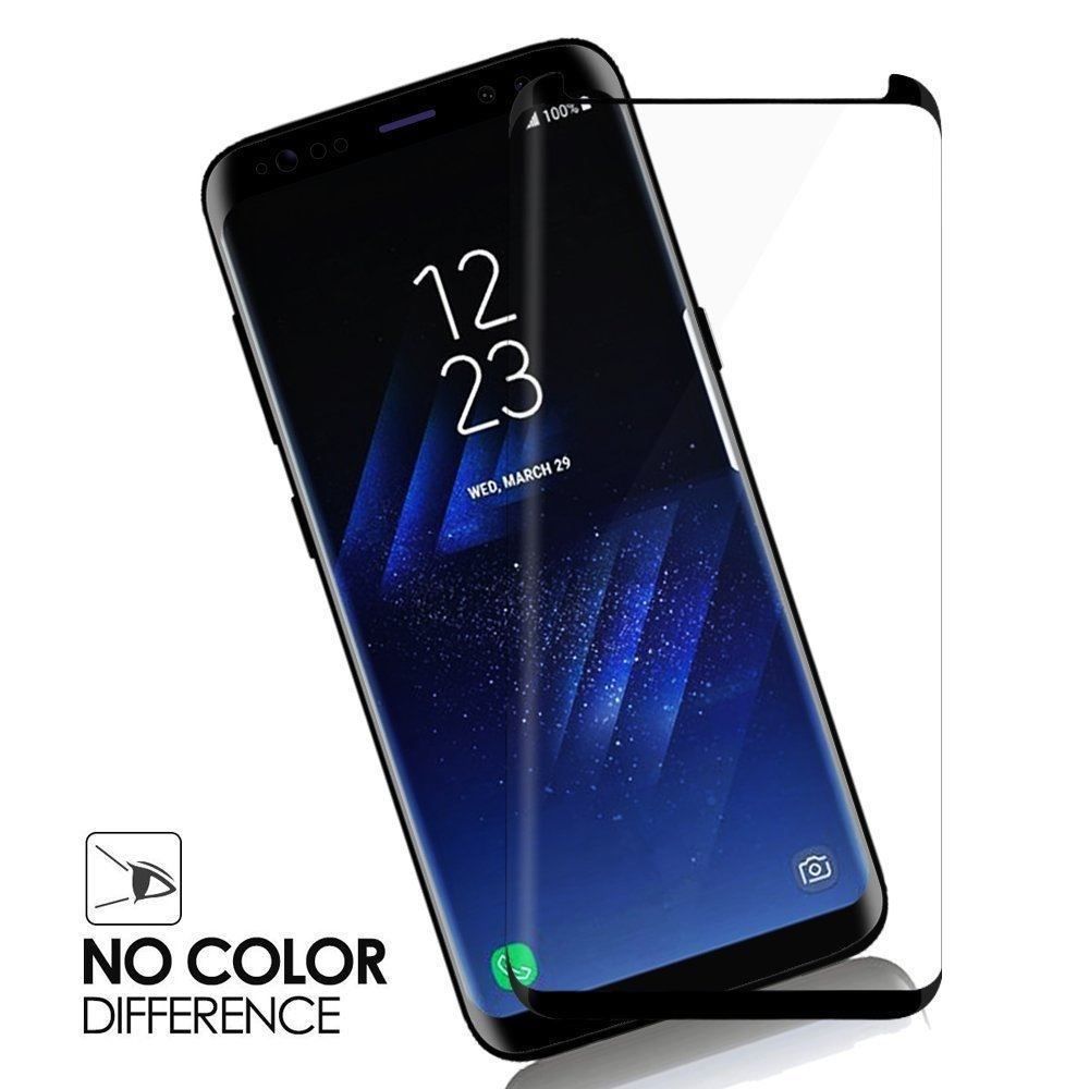JGKK Case Fit 3D Curved Glass Samsung Galaxy S8 S9 Plus Tem_虎窝淘