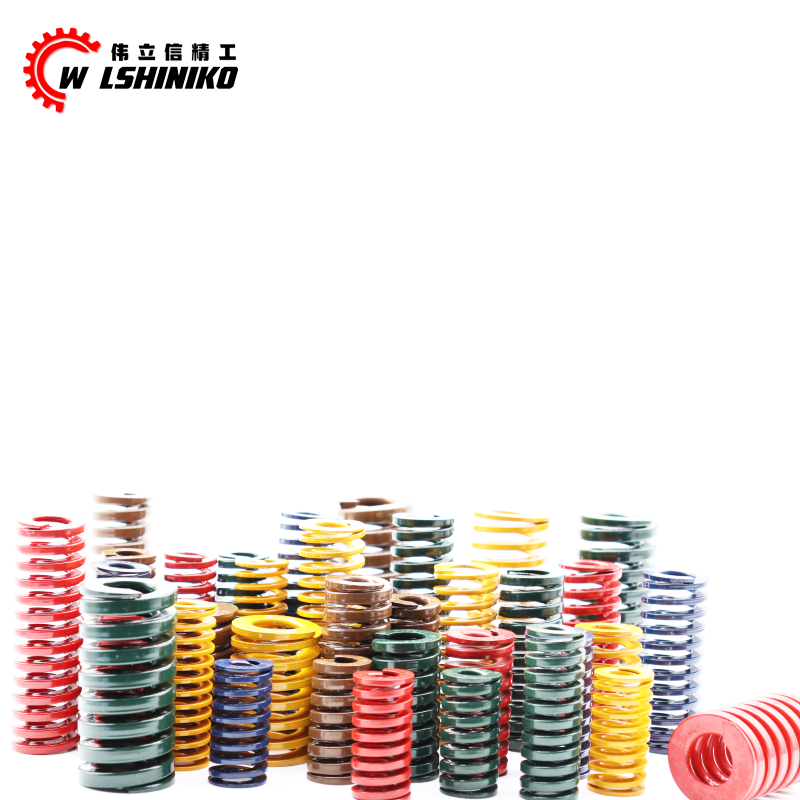 伟立信-外径14 16 18矩形模具弹簧压簧黄TF蓝TL红TM绿TH茶棕TB_虎窝淘