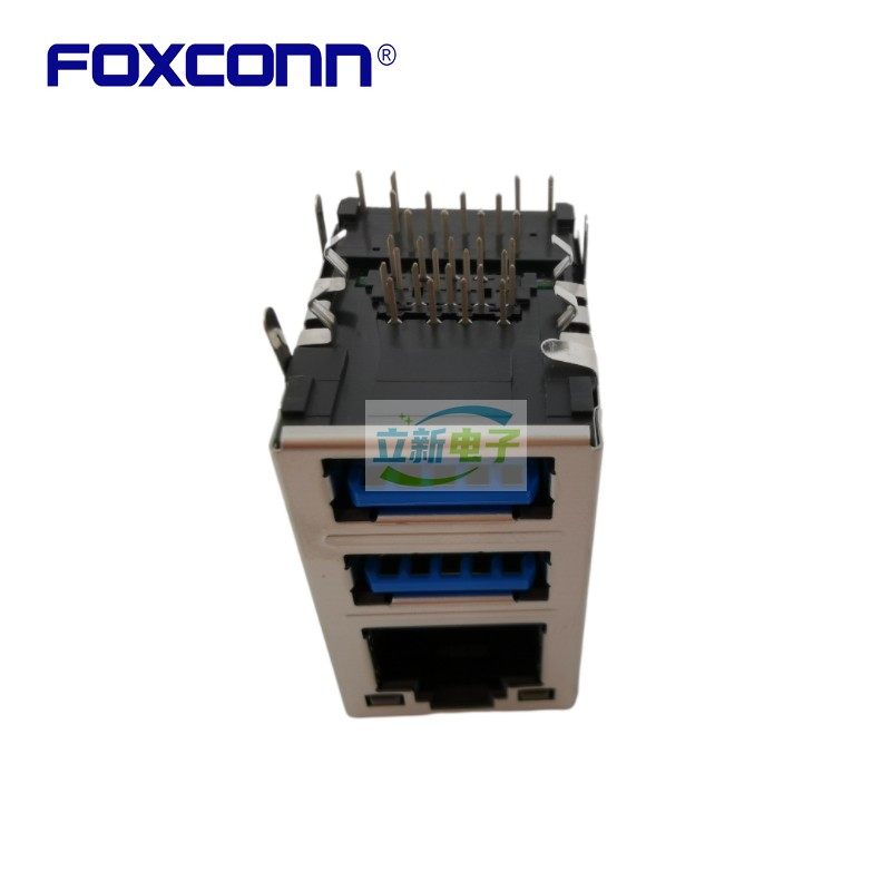 Foxconn/富士康JMP1NU1-RB3M3-4F RJ45+双层USB3.0不带滤波器连接_虎窝淘