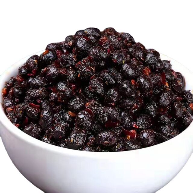 Sichuan spicy tempeh original authentic spicy spicy flavor bean drum ...