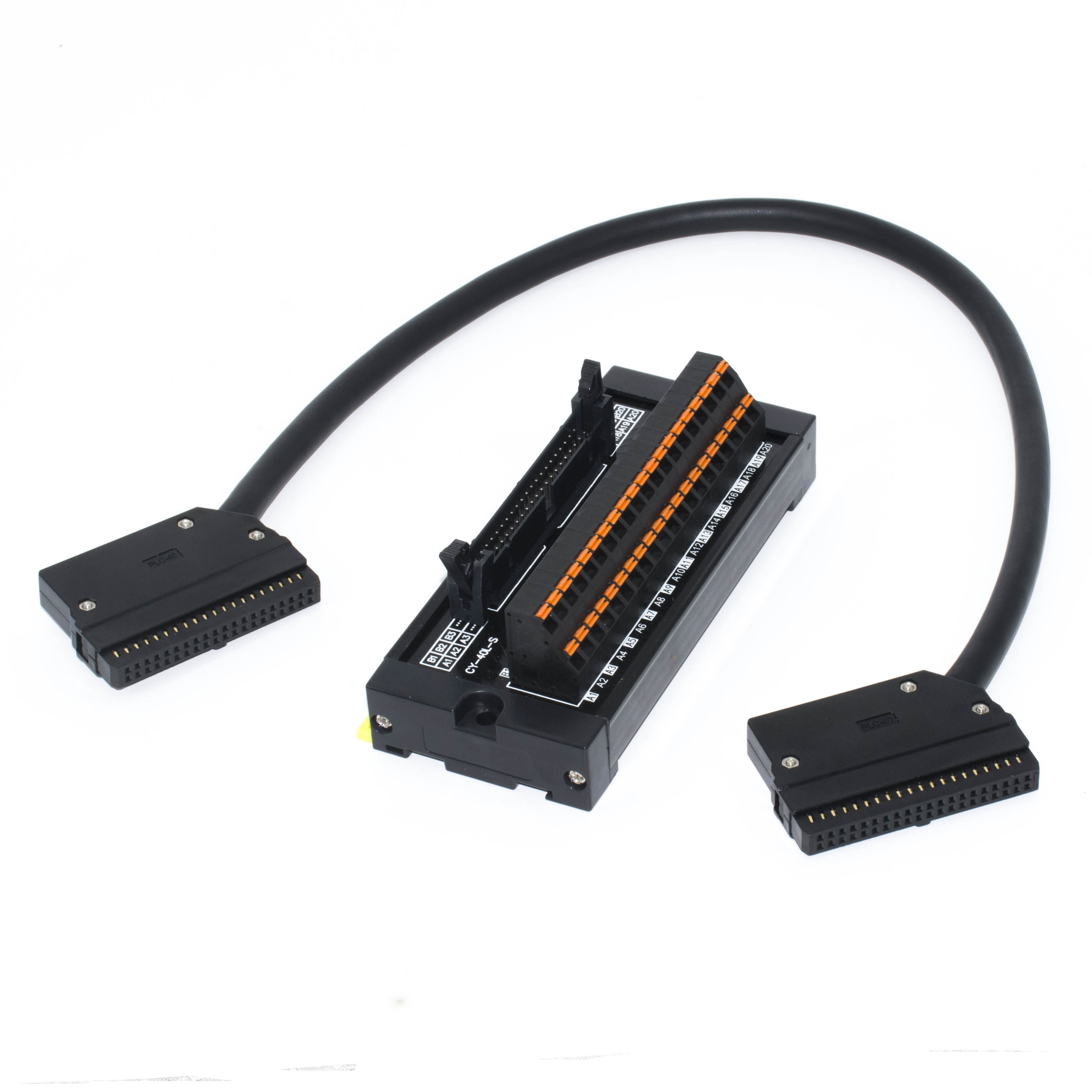 台达PLC UB-10-ID32A/OT32A UC-ET010-24BI/O线缆 IDC40Pin端子座_虎窝淘