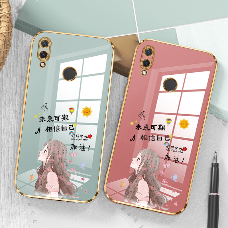 适用华为畅享9plus手机壳畅想9s保护硅胶套九puls镜头全包边JKM-AL00b软壳直边防摔未来可期外壳POT男TL00a女_虎窝淘