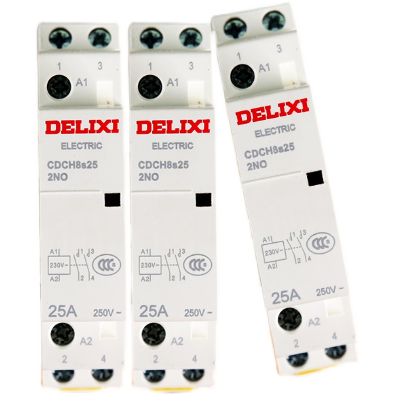 德力西家用建筑交流接触器 20A ac220v家用大电流继电器CDCH8S_虎窝淘