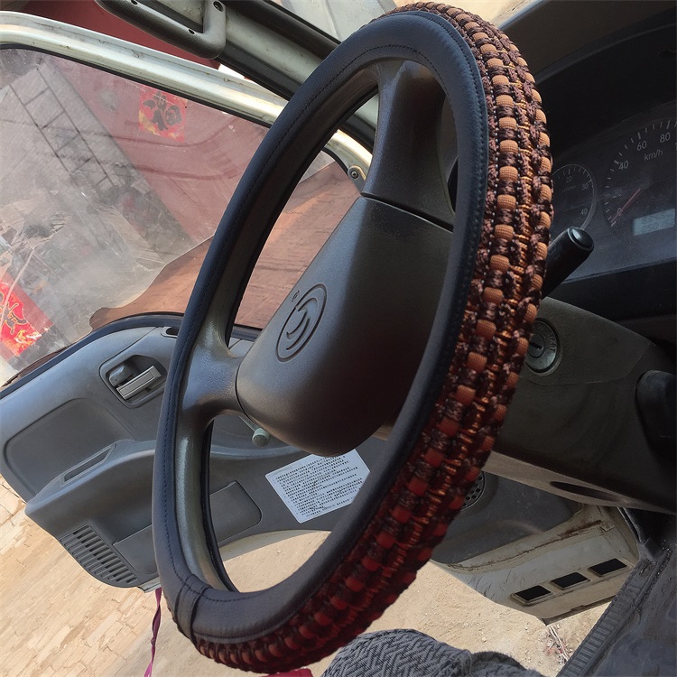 大货车卡车客车汽车方向盘套冰丝四季通用把套42/45/47/50cm包邮_虎窝淘