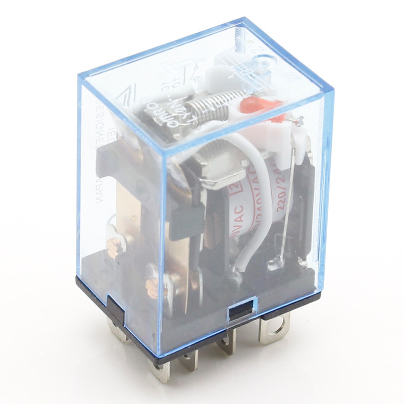 1pcs LY2NJ AC 220V Coil 10A 240V Power Relay DPDT Led Lamp_虎窝淘