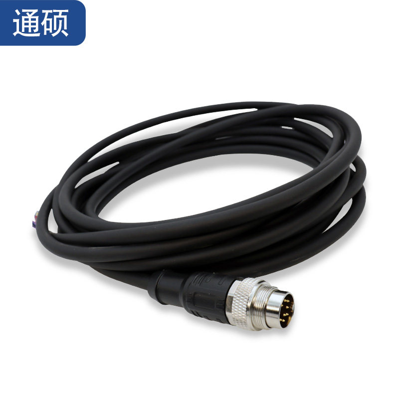 m16航空插头带线防水连接器带屏蔽2345678芯12 14 16芯插座连接线_虎窝淘