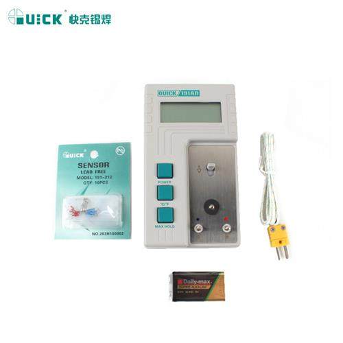 QUICK快克191AD烙铁焊台温度测试仪192烙铁头测温试温可调控可校_虎窝淘
