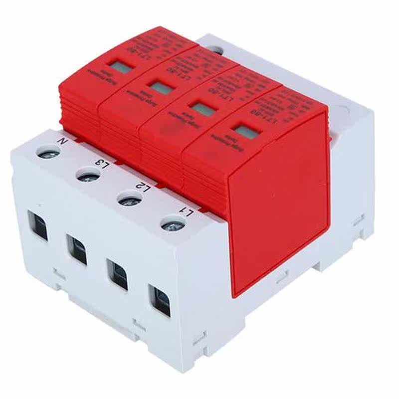 4P SPD Surge Protector 80ka Protection Module Appliances Low_虎窝淘