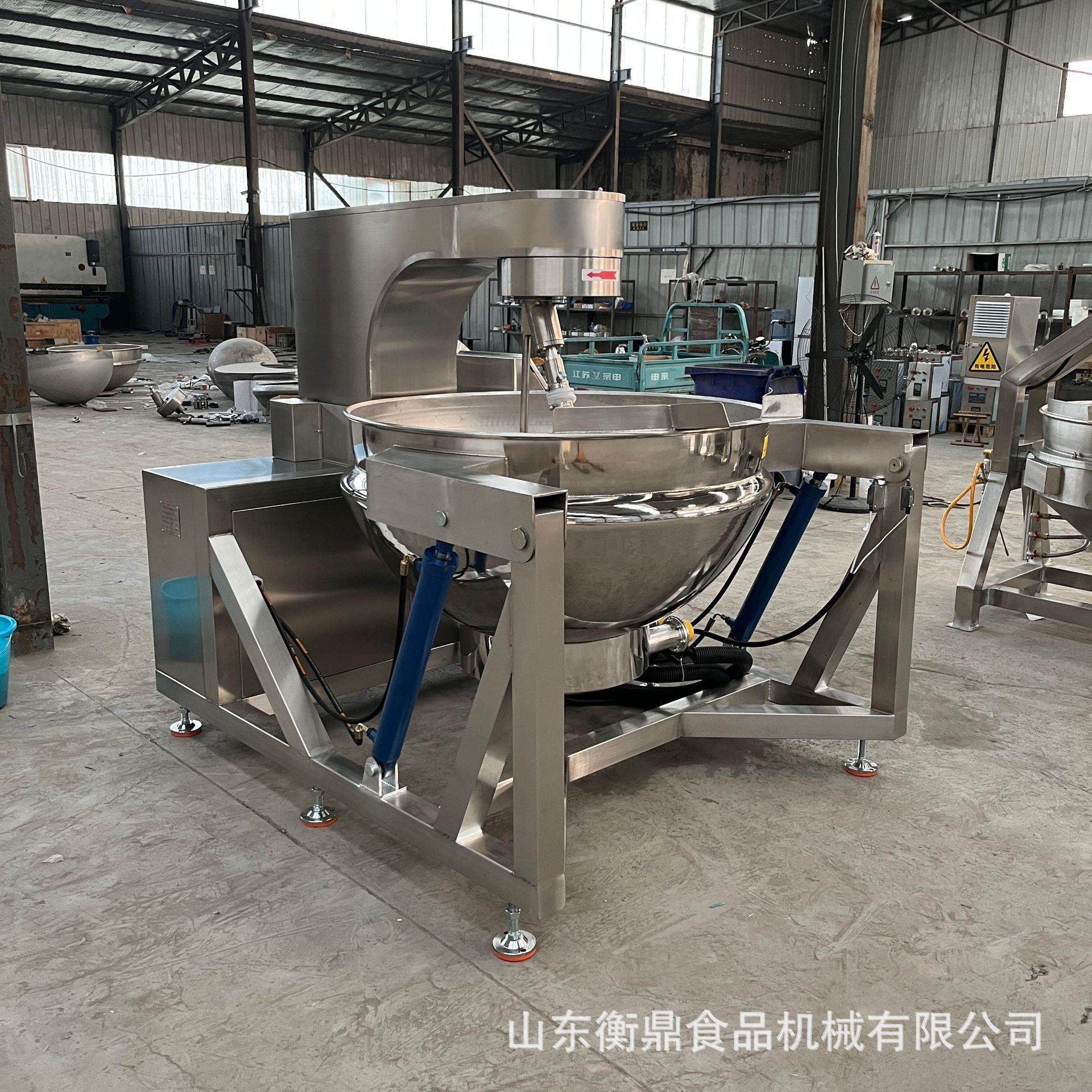 核桃仁裹糖油炸机器蜂蜜花生搅拌炒锅坚果全自动行星炒锅_虎窝淘