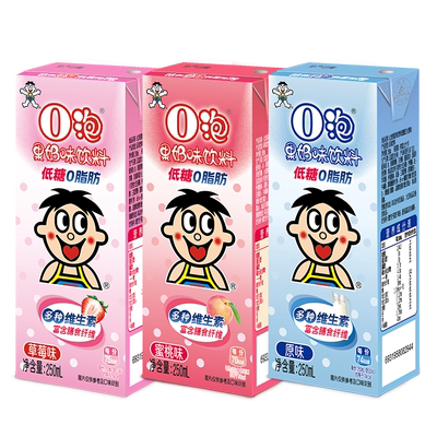 旺旺O泡果奶味饮料送礼250ml*12