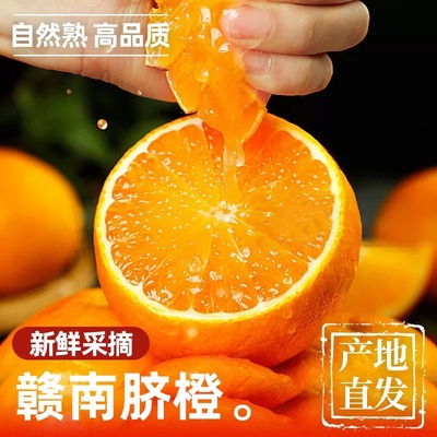 正宗江西赣南脐橙9斤大果新鲜橙子赣州寻乌脐橙甜橙果冻鲜橙批发