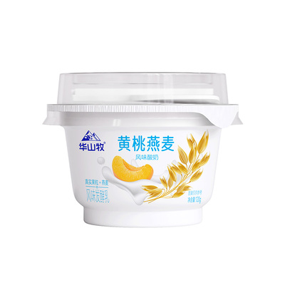 华山牧酸奶真实谷粒果肉低温奶
