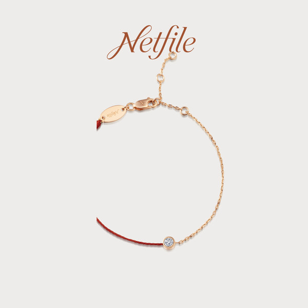 Netfile lucky red string bracelet nf509s020