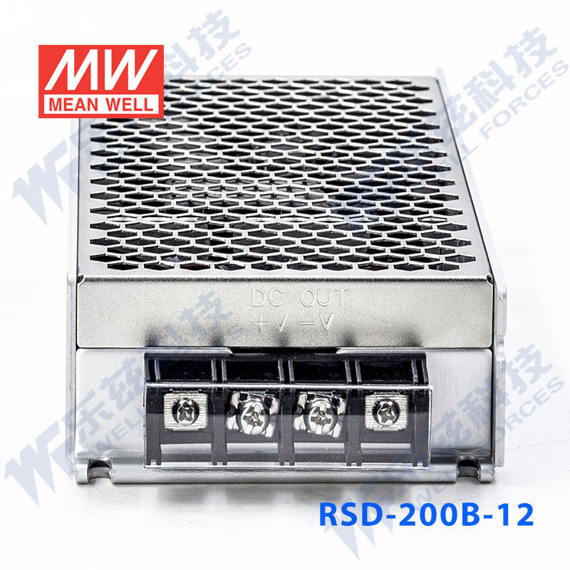 RSD-200B-12台湾明纬200W(14.4~33.6V)24V变12V16.7A DC-DC电源_虎窝淘