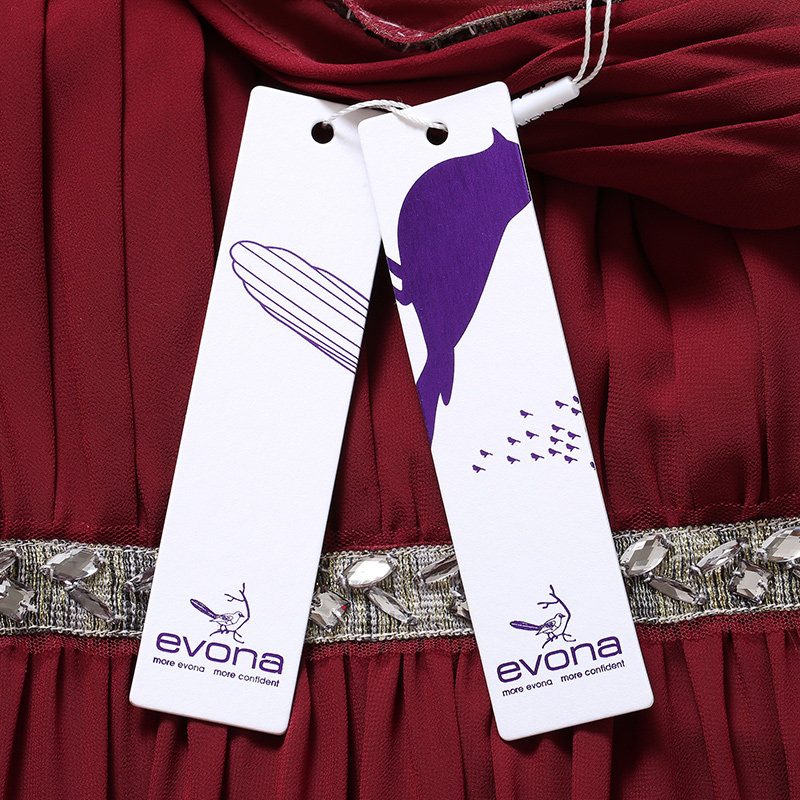 evona伊沃纳品牌女装新款无袖吊带钉珠礼服长款连衣裙2803_虎窝淘